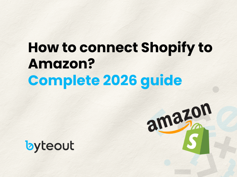 Connect Shopify to Amazon: Step-by-step in 2026